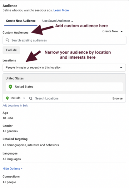 How to Create Facebook Custom Audiences And Lower Your Ad Cost